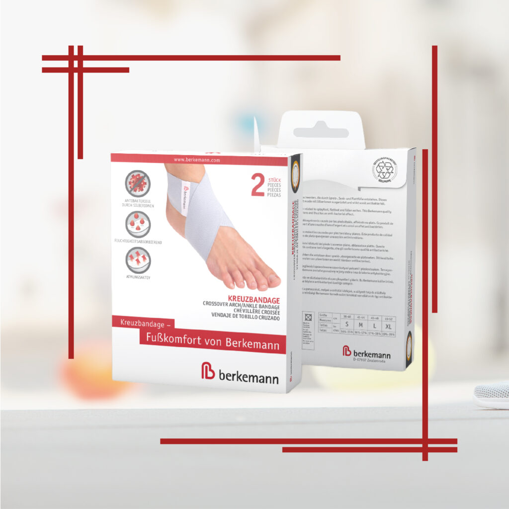 八字形束帶 Cross bandage – berkemann